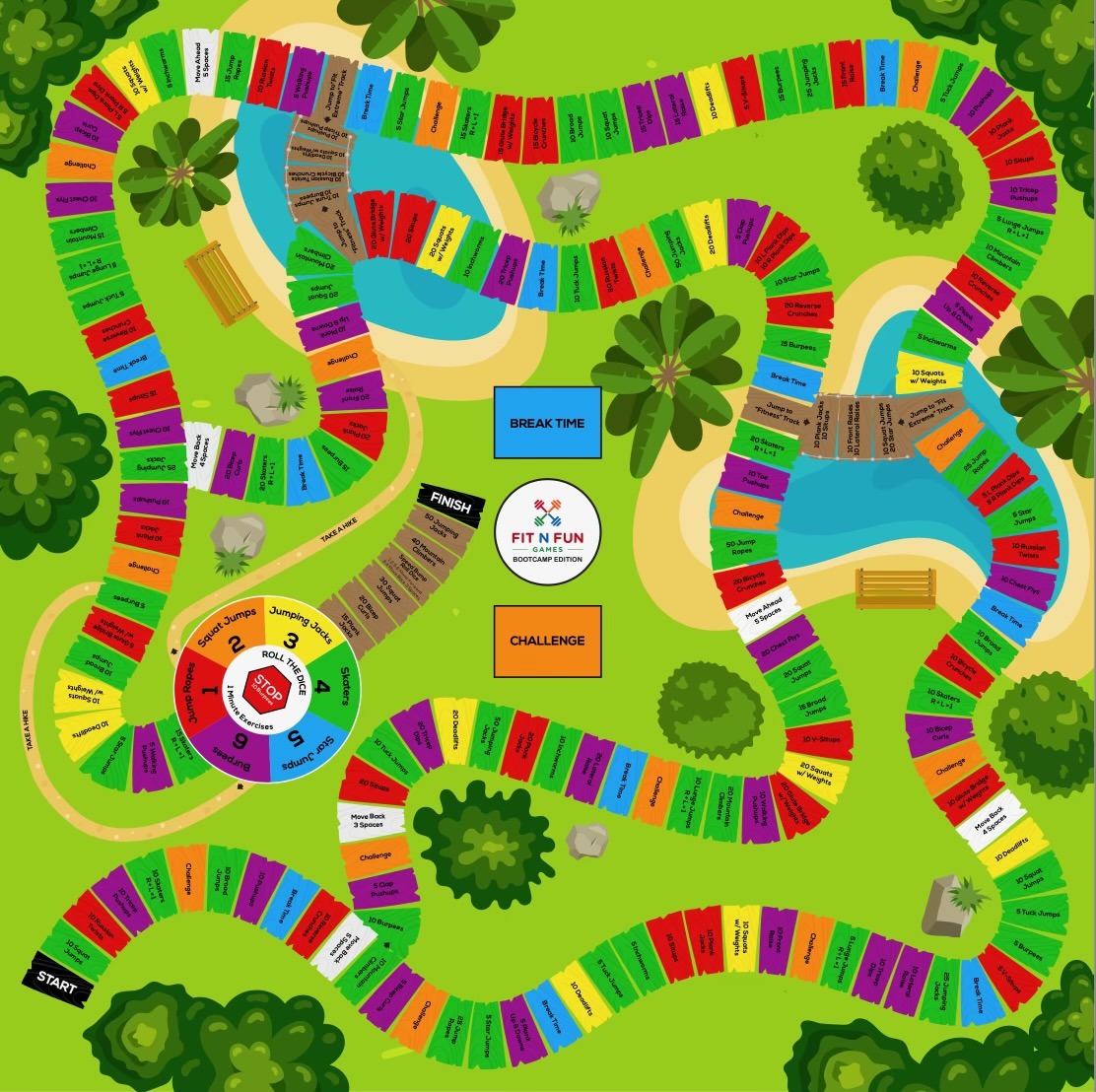 Fit N Fun Fitness Games - WittFitt™ - Learning in Motion™